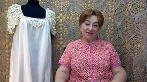 Рубашка "Белоснежка". Мастер-класс по вязанию крючком от О. С. Литвиной.