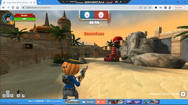 №7 Мой sniper clash 3D + музыка Шоу Бенни Хилла.