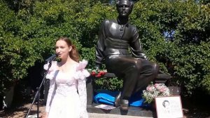 Дарья Родина (15 лет, г. Пенза) читает стихи
