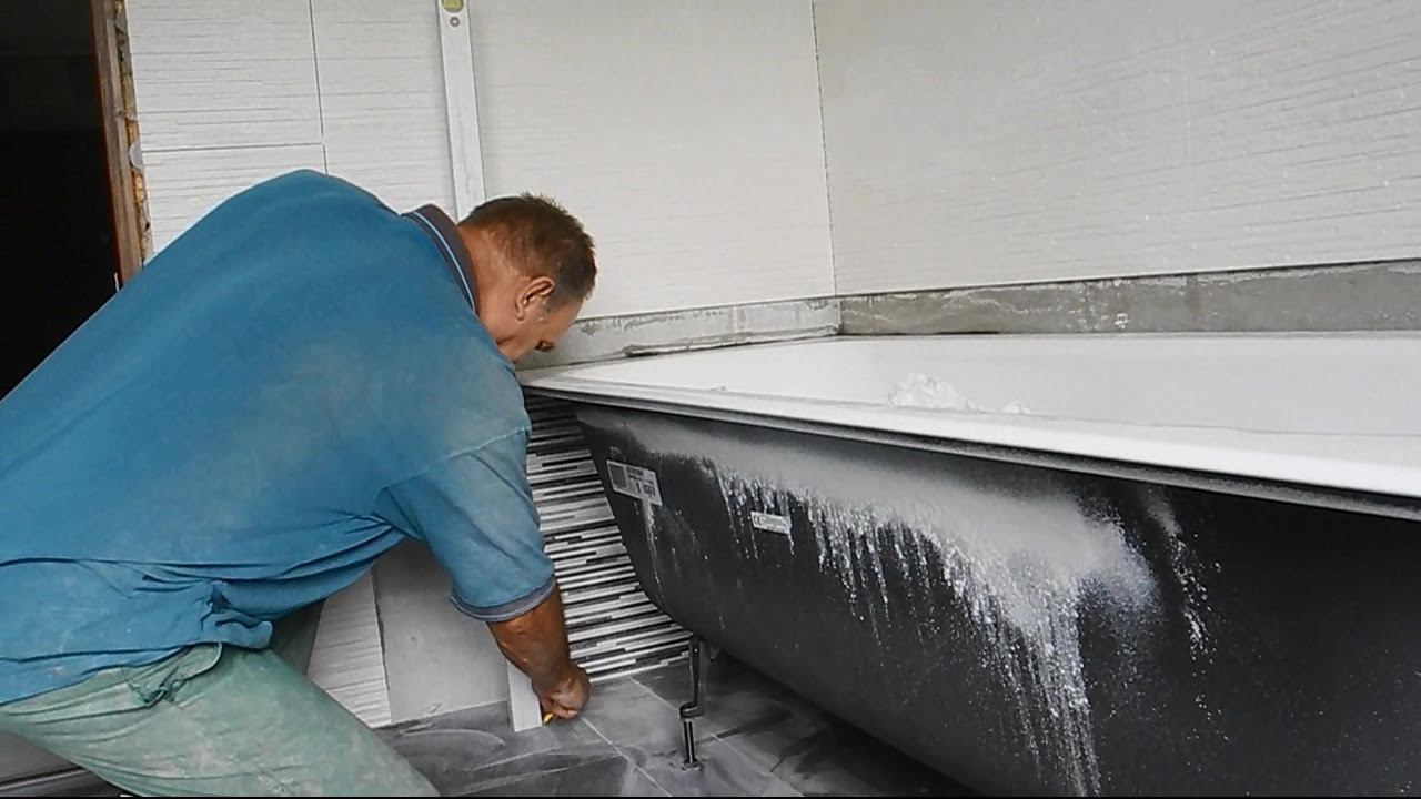 Экран для ванны из гипсокартона своими руками