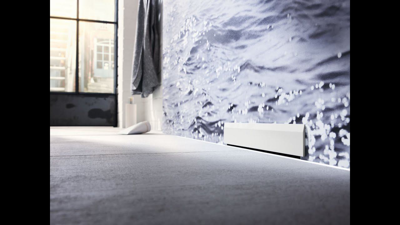 Монтаж трапа в стену Geberit