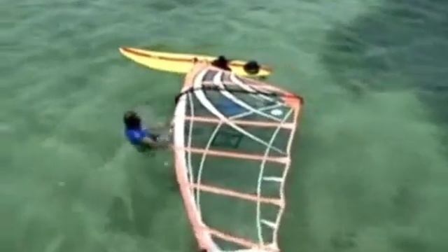 Водный старт в виндсерфинге, часть 2 из 9. Дашер, русский перевод