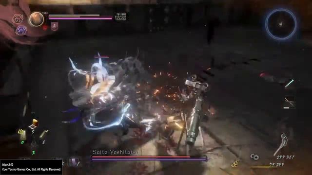 Nioh 2 LVL1 Саито Ёситацу_Saito Yoshitatsu LVL1