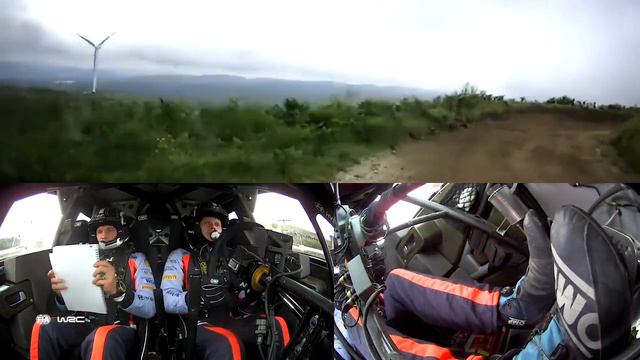 Ott Tänak Rally Onboard _ Complete Run of Wolf Power Stage _ WRC Vodafone Rally de Portugal 2022