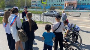 В Советском юным участникам дорожного движения напомнили о правилах безопасности