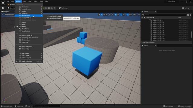 5. Обзор редактора Unreal Engine 5