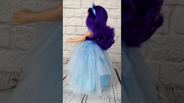 Испанская кукла Paola Reina  Мар в пышном голубом бальном платье.