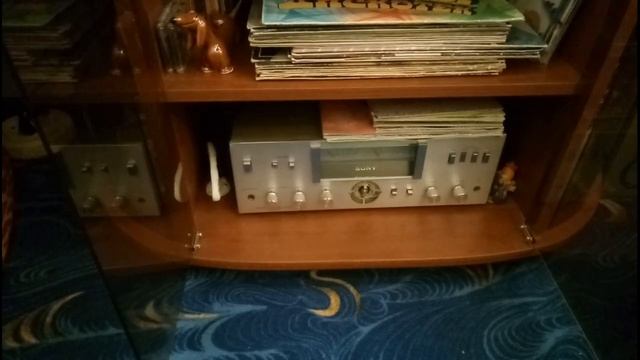 Раритетный SONY TA-313, подсветка ручки громкости!.mp4