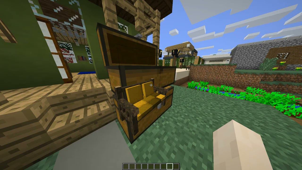 Купил новый дом в Minecraft! Декорирую комнаты!