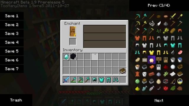 Minecraft: Enchanting in a Mad Science Laboratory! (Beta 1.9 Pre ...