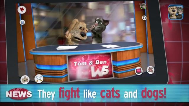 Talking Tom & Ben News - Gameplay Trailer