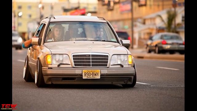 Mercedes w124 Bagged on BBS RS Rims Tuning Build by Iamnicpro ...