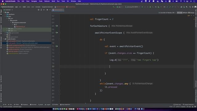 jetpack compose tapgesture | jetpack compose tap gesture | android ...