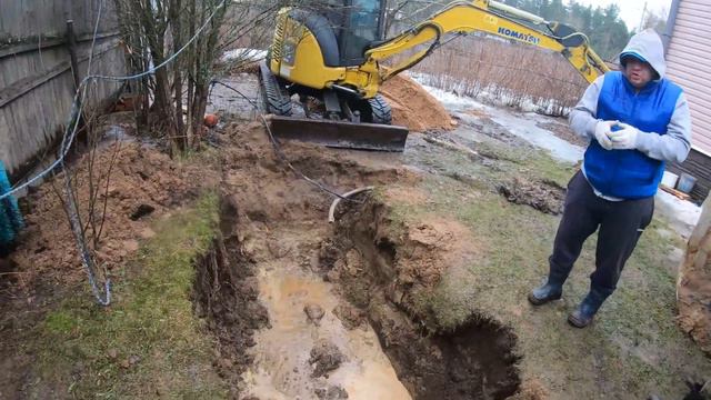 Как всплыл Септик, а точнее станция биологической очистки Тверь! Демонтаж/Монтаж! Причины! Советы.