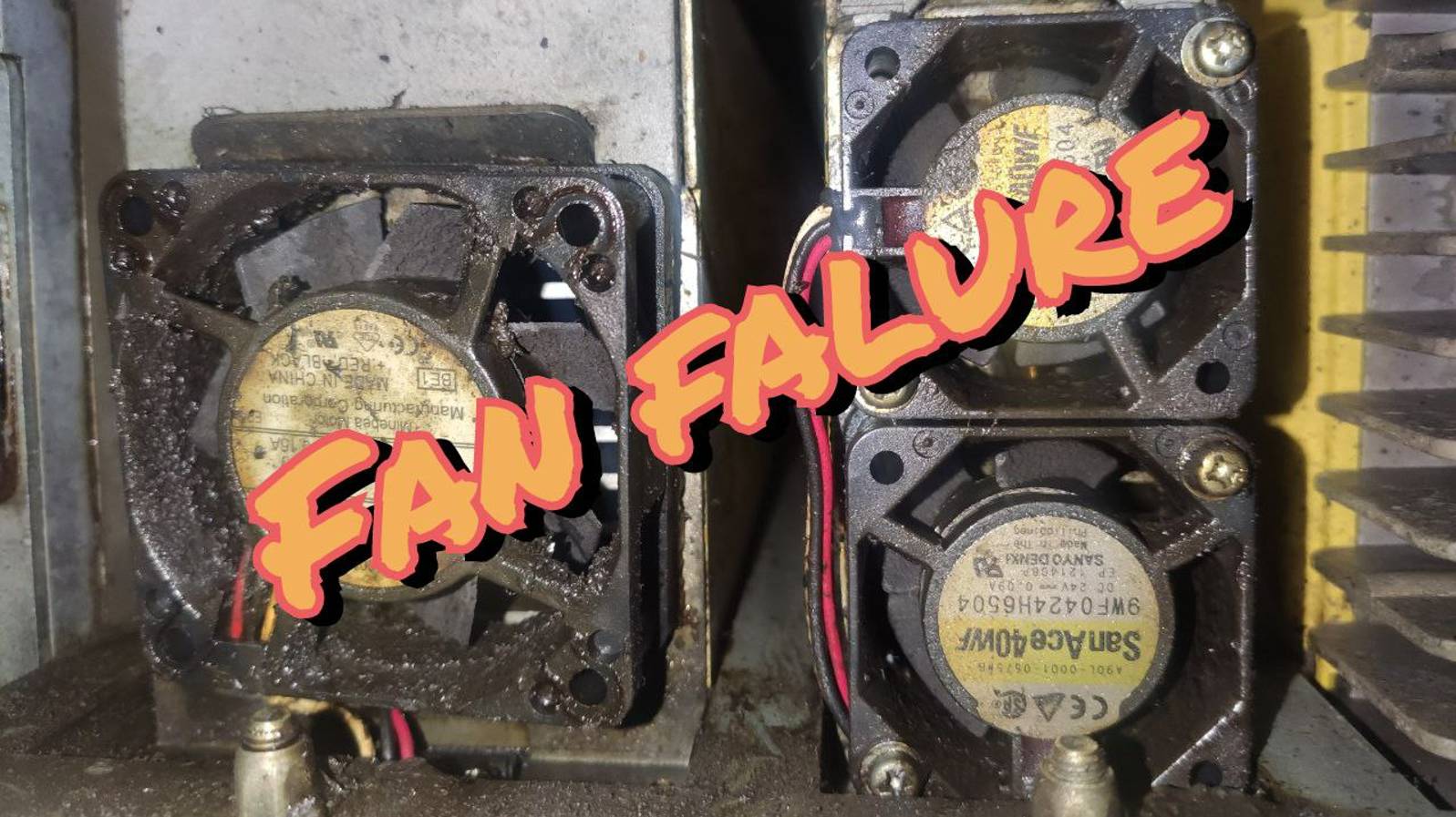 Fan failure. Fanuc. Чистим вентиляторы и не только.