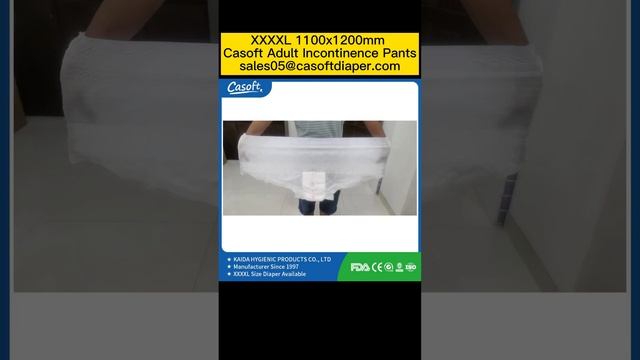 XXXXL 1100x1200mm Casoft Adult Incontinence Pants