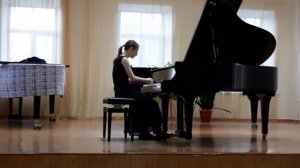 Гайдн Соната Es, 2 ч. Дмитриева Настя, (1)