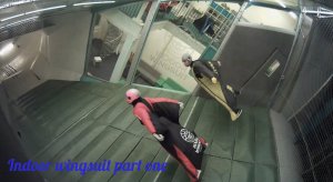 Indoor wingsuit part one