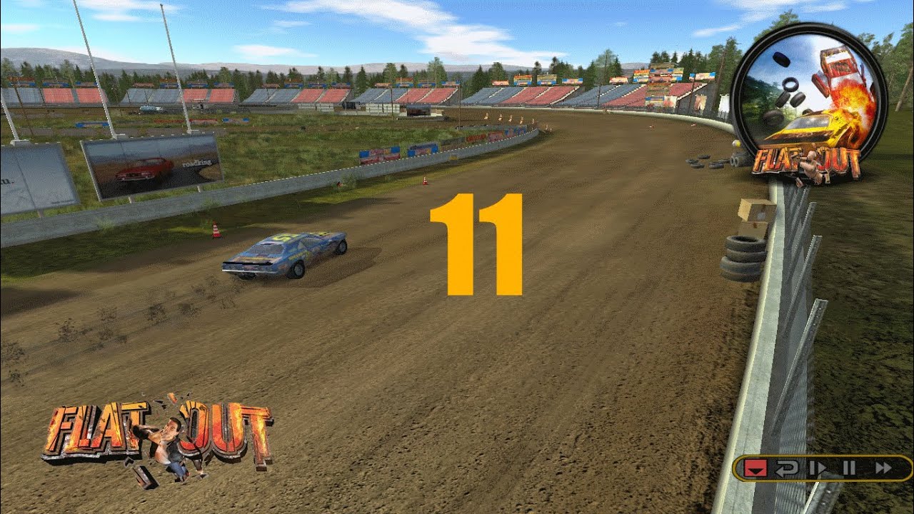 FlatOut №11 -  На легком позитиве.
