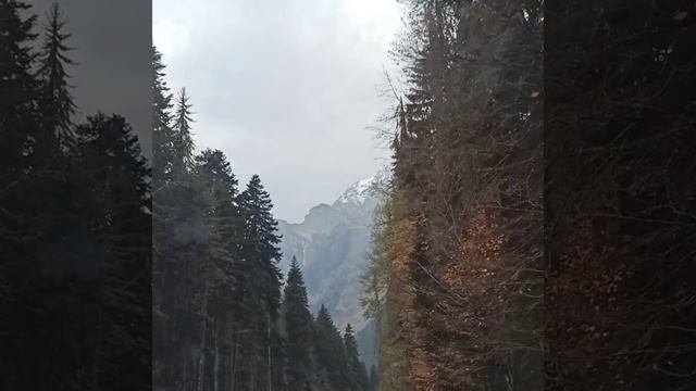 Горы Кавказа. Домбай