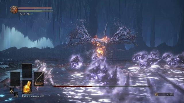 [No-Hit] Мидир Пожиратель Тьмы | Большой лук драконоборца 🡆 Dark Souls III