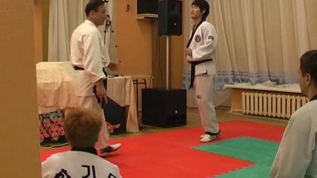 13.  1 семинар по хапкидо в России ГМ Ким Нам Джи - Москва 2008 г