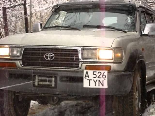 Внедорожная эвакуация на подъем по гололеду