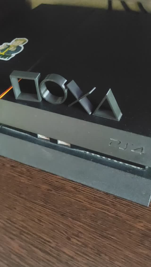 PlayStation Icon на 3D принтере #Shorts