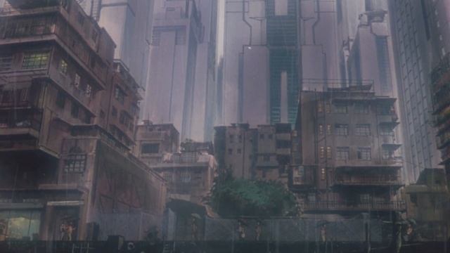 Ghost in the Shell Ambience  ASMR  STUDY, RELAXING, SLEEP
