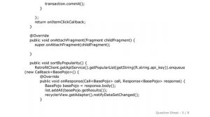 Android : Fragment not attached to a context