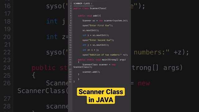 Scanner Class in Java | Selenium Java Interview Questions ...