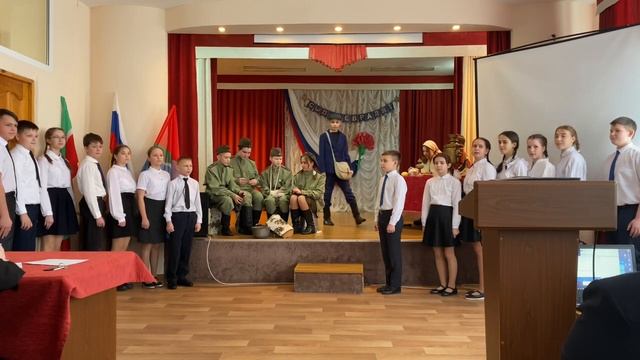 Конкурс патриотической песни-2022. Лицей №2 Бугульма