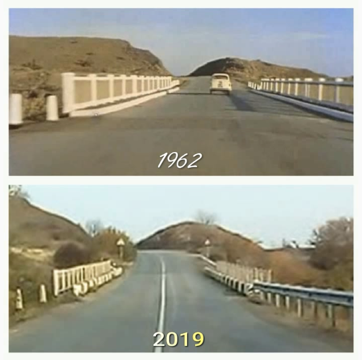 Три Плюс Два 1963 - "дорога из Милана в Рим" (шоссе Алушта-Судак в районе поселка Морское)🎥🎞☀