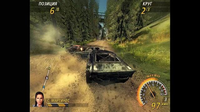 FlatOut 2. Карьера. Класс Дерби. Кубок 1-8, Событие 1-2.