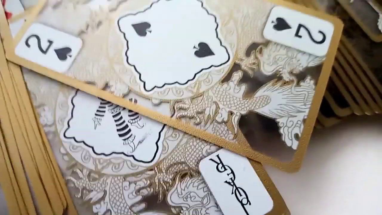 Карты с алиэкспресс "Золотой дракон"