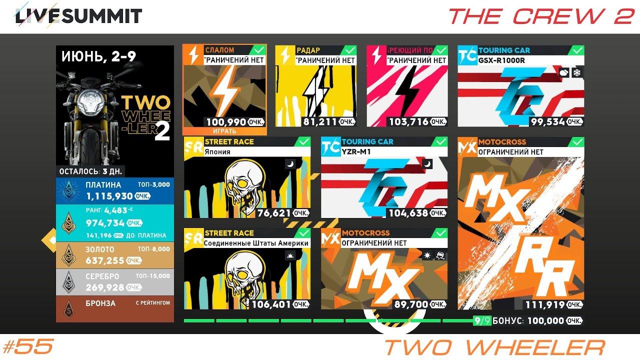 The Crew 2 - #55 - Live Summit - Two Wheeler