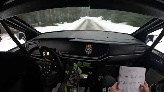 Flat out in the snow! 💯💨 Warming up for the WRC!