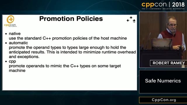 CppCon 2018_ Robert Ramey “Safe Numerics”