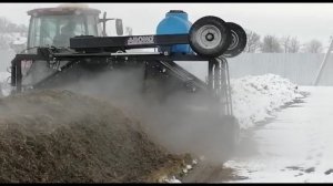 Прицепной арочный ворошитель компоста ABONO-3.5TV