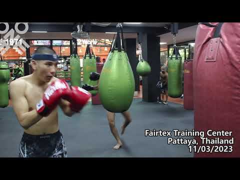 Бойцы ONE X ONE на тренировке в Fairtex Training Center перед ЧМ по муай тай