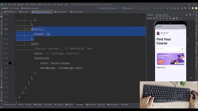 ASMR Programming - Course App Dashboard | No Talking Rain Ambience ☔ ...