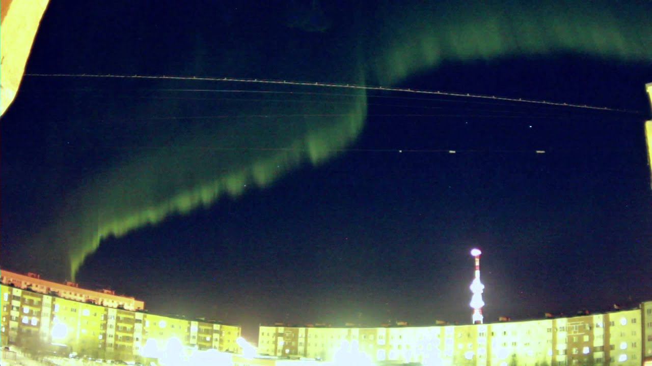 Полярное сияние 03.04.2016