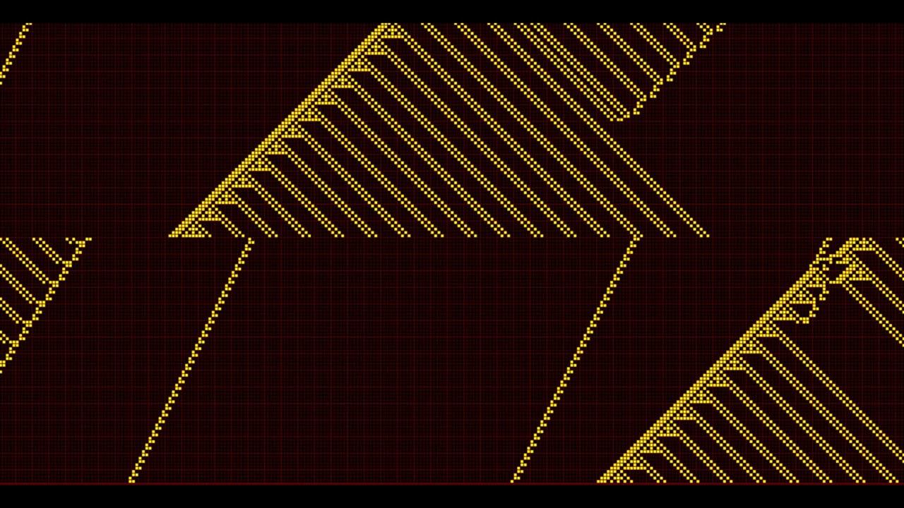 CA 1D Binary   Filiform gliders