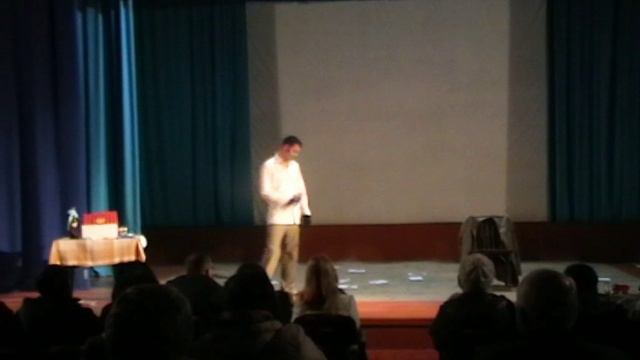 Моноспектакль Максима Юрина "Стихли шаги его" (06.10.17, Павловская ДШИ)