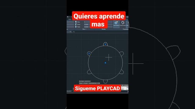 Herramienta Matriz Polar #autocad2021 #autocad #diseño3d #autocadbegningclass #3d  #autocadtutorial
