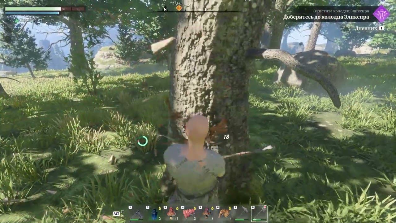 Прохождение Enshrouded Серия 3  Добываем броню