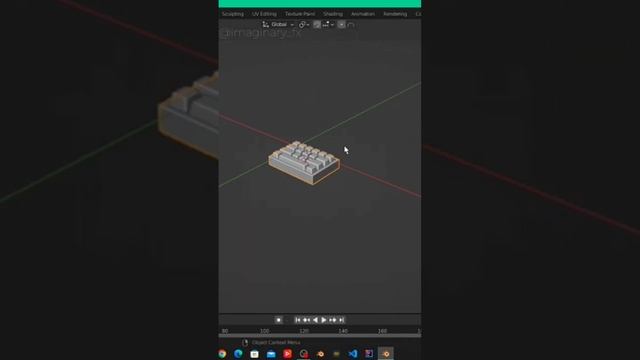 Modeling In Blender 3D #blender #3dmodeling