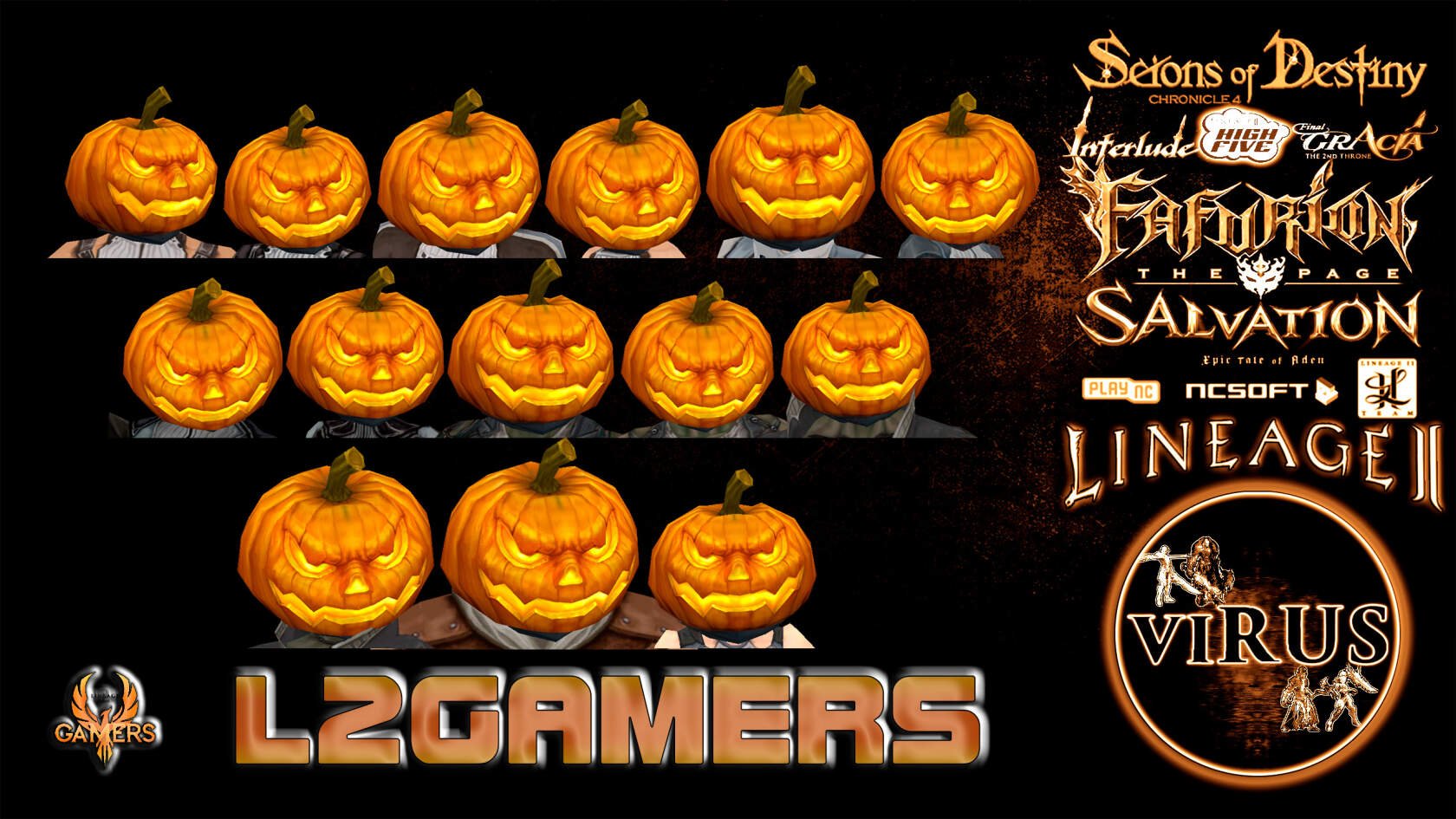 Mask for www.L2Gamers.Cl server. Lineage II-Interlude ◄√i®uS►
