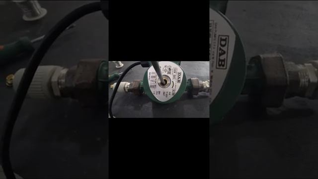 Запуск насоса отопления DAB