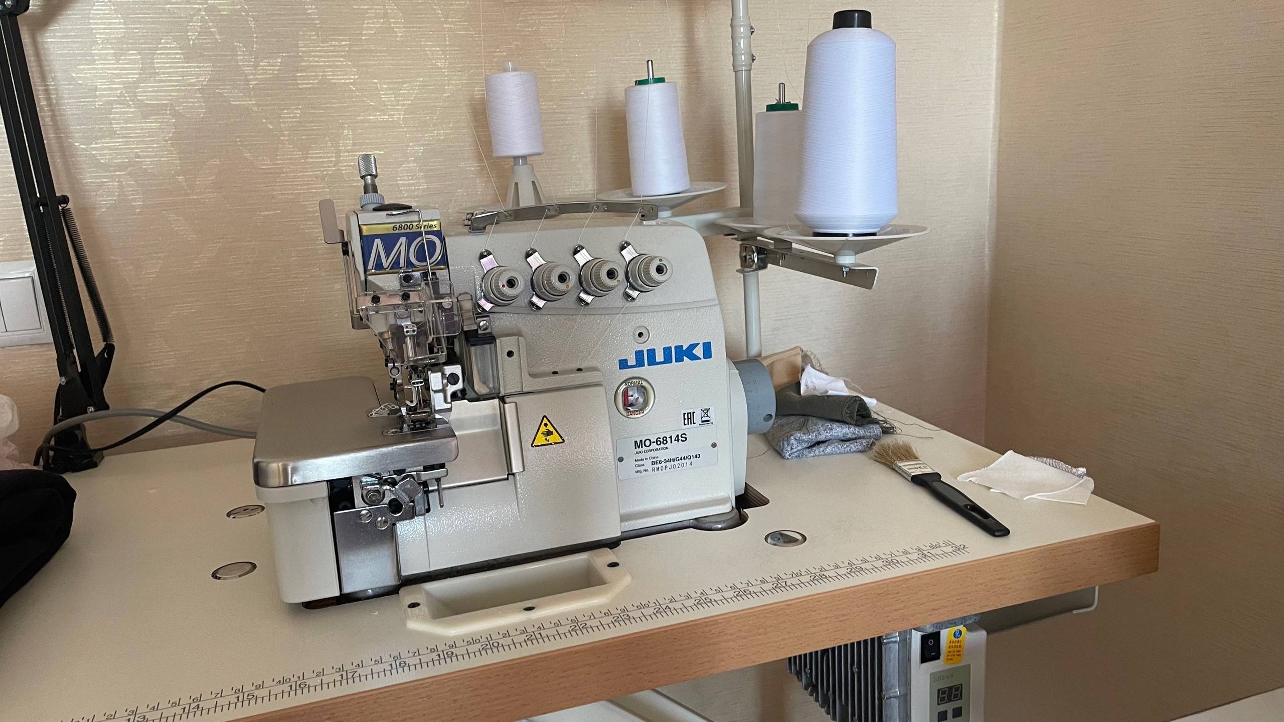 Обзор оверлока Juki Mo 6814s
